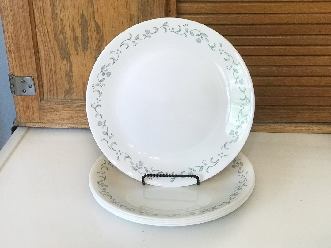 Vintage Corelle Country Cottage Dinner Plates - Set of 4 - 10 1/2 ...