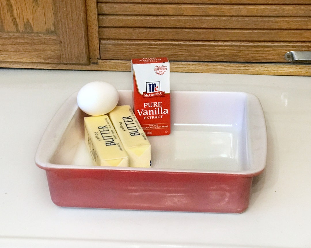 Pyrex Flamingo Pink Square Cake Dish 222 8 Square Brownie Pan - Etsy