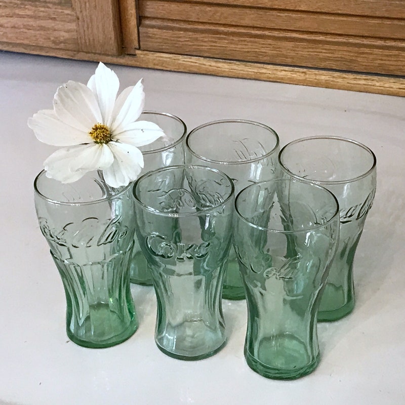 Vintage Coke Shot Glasses - Etsy