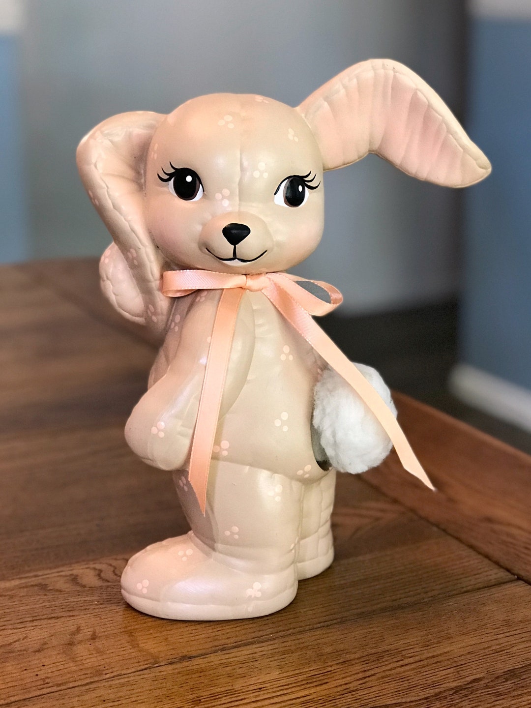 Vintage Kimple Ceramic Bunny Rabbit Figurine - Large Size - Vintage ...