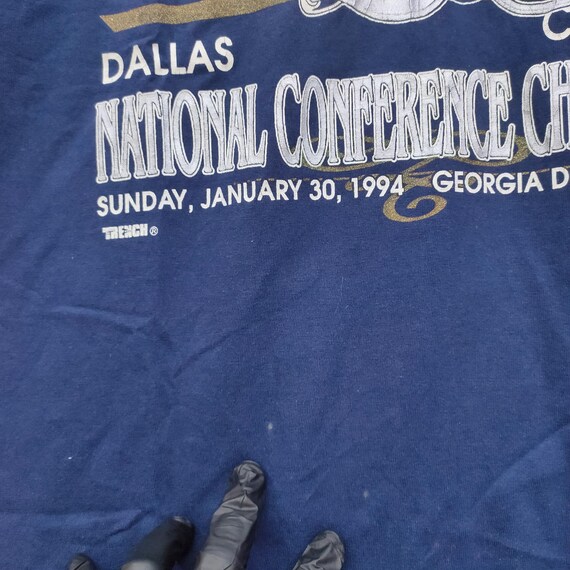 90s Dallas Cowboys , 1993 NFLP , Vintage Trench Ultra… - Gem