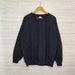 Sam's Club Crewneck Vintage Sweatshirt Sweater Jumper Pullover Black ...
