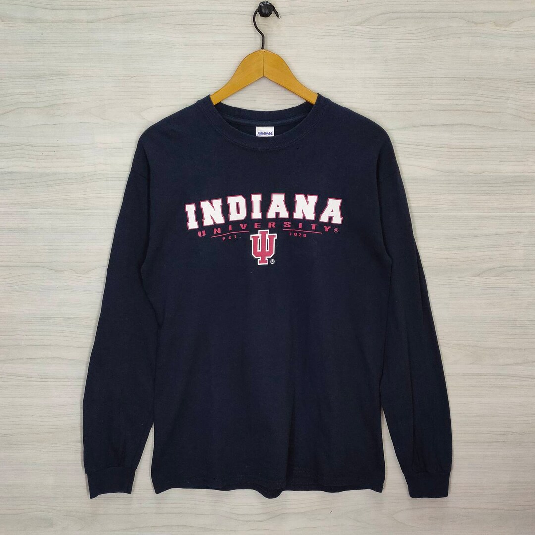 Indiana University Long Sleeve, Vintage Indiana University Top Tee ...