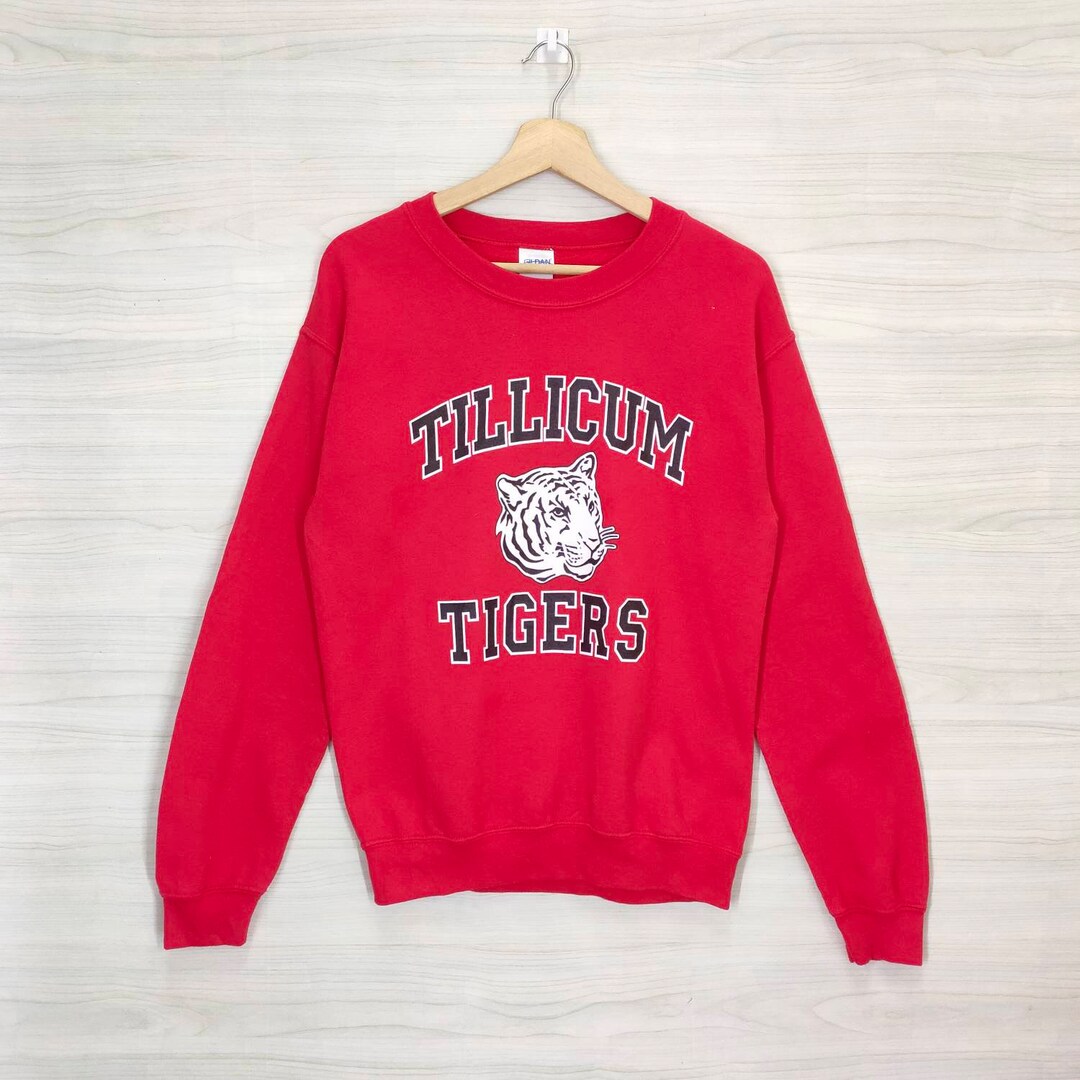 Tillicum Crewneck Small Vintage Tigers Sweatshirt Pullover ...