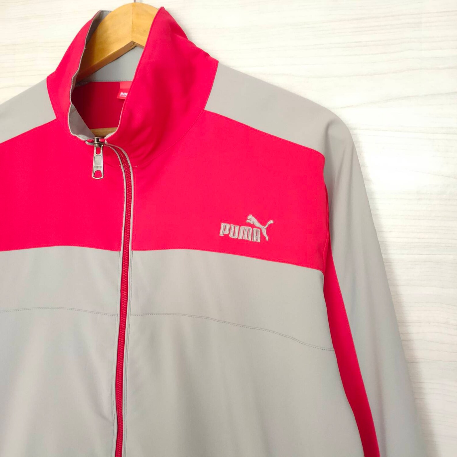 PUMA Jacket Vintage 1990s Puma Windbreaker Sportswear Colorblock Puma ...