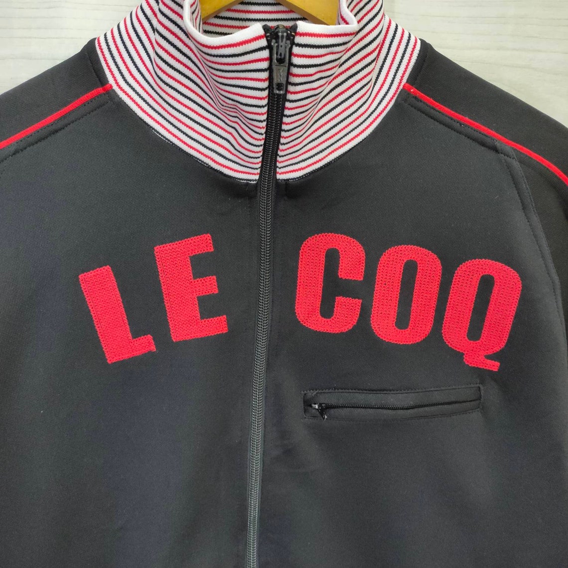 Le Coq Sportif Track Top Vintage Le Coq Training Jogger Le Coq - Etsy
