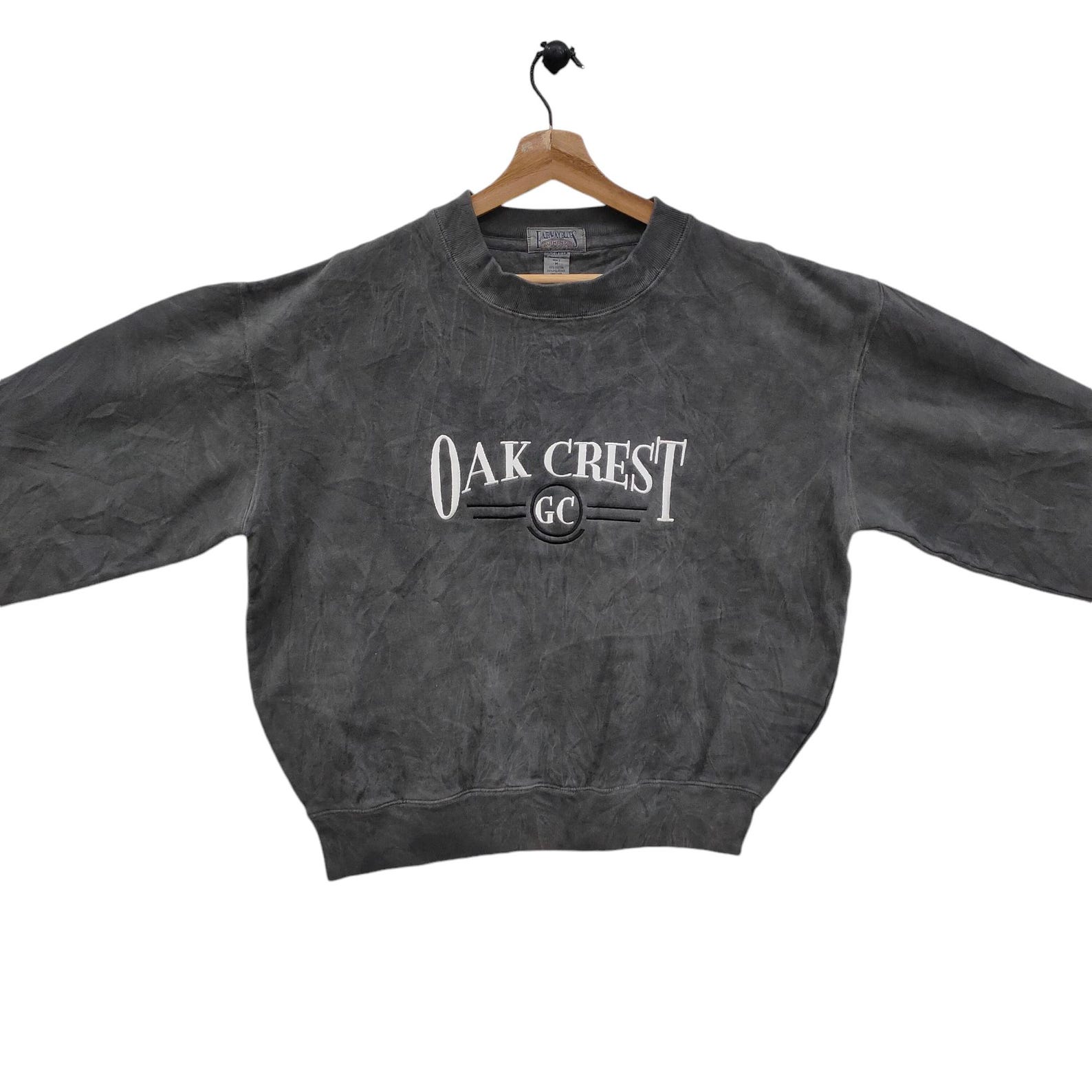 Oak & Crest Golf Club , Vintage Fairway Blues Sweatshirt, Embroidery ...