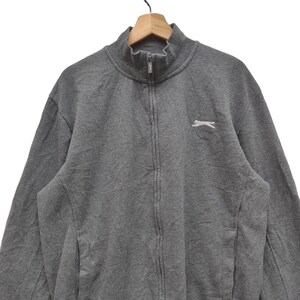 Slazenger Quarter Zip Sweater Large Vintage Slazenger Sweatshirt ...