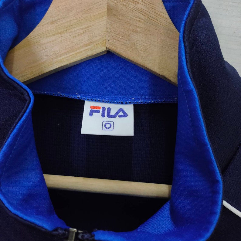 FILA Track Top Vintage Fila Training Sweater Fila Embroidery - Etsy