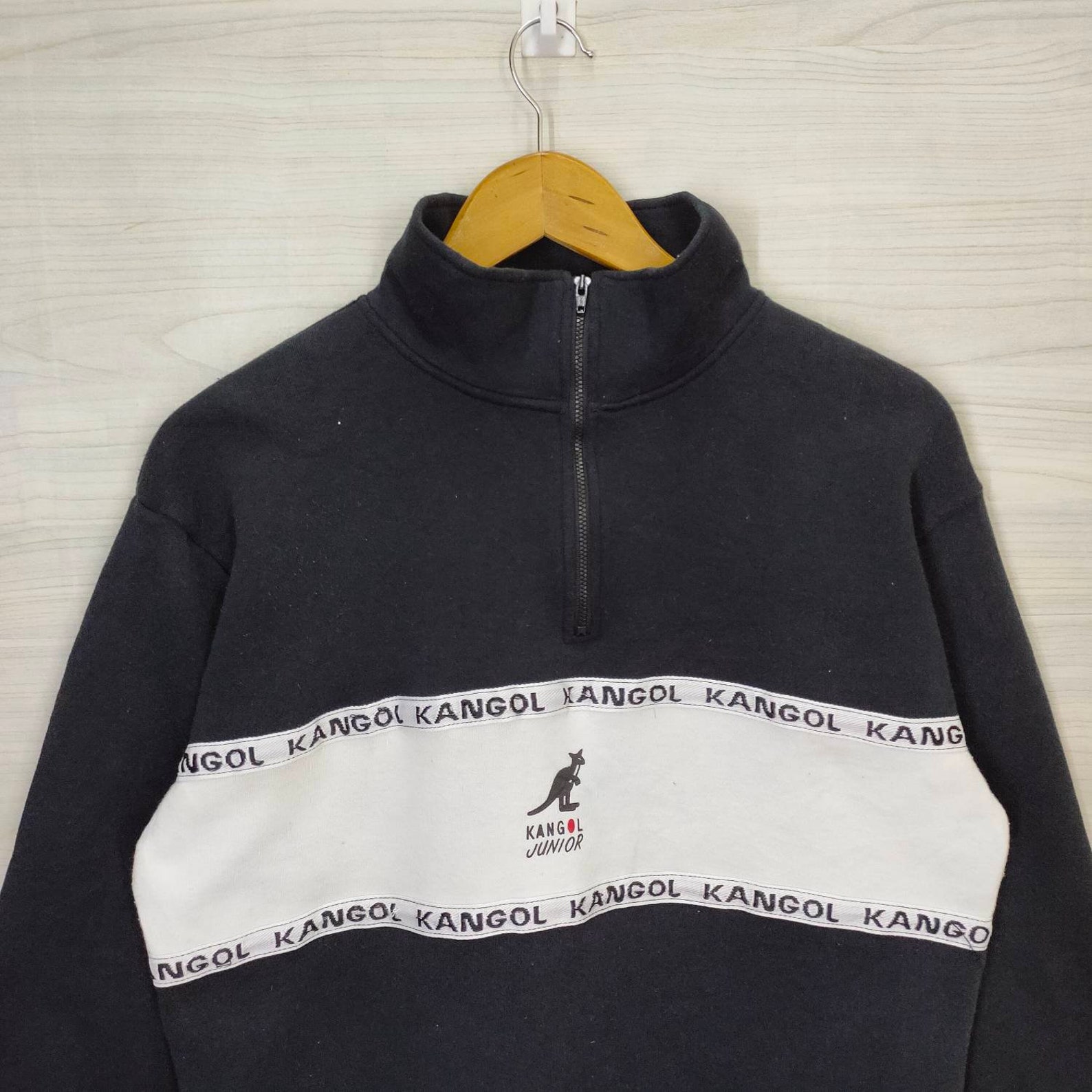 Kangol Jumper Vintage Kangol Colorblock Sweatshirt Sweater Pullover ...