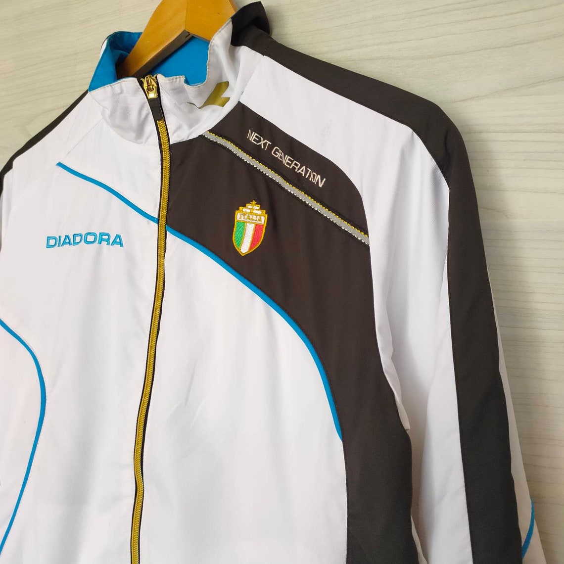 DIADORA Jacket Vintage 1990s Diadora Training Sportswear Colorblock ...