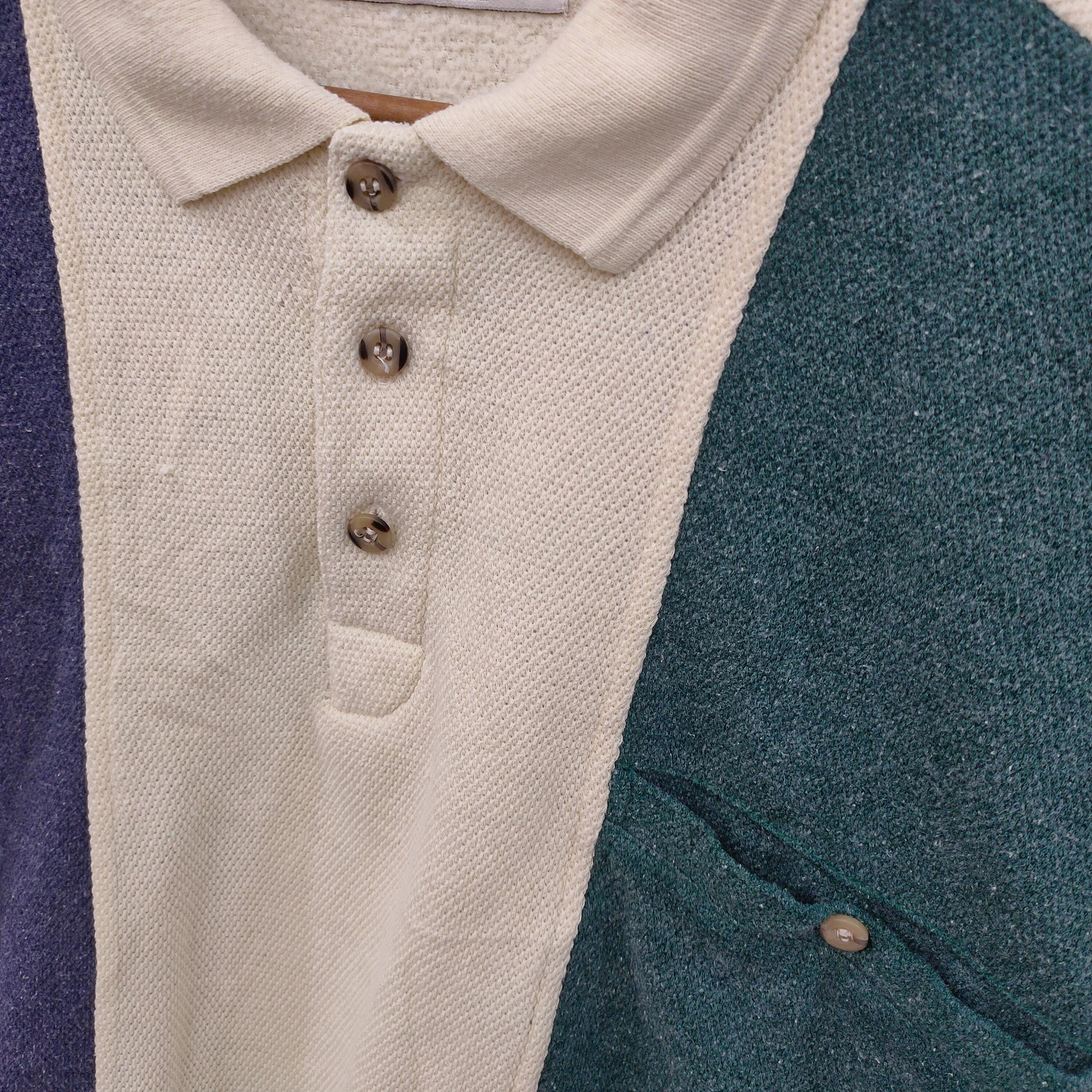 90s Hokapoo Sweater , 1990 Colorblock Jumper , Striped Sweatshirt ...