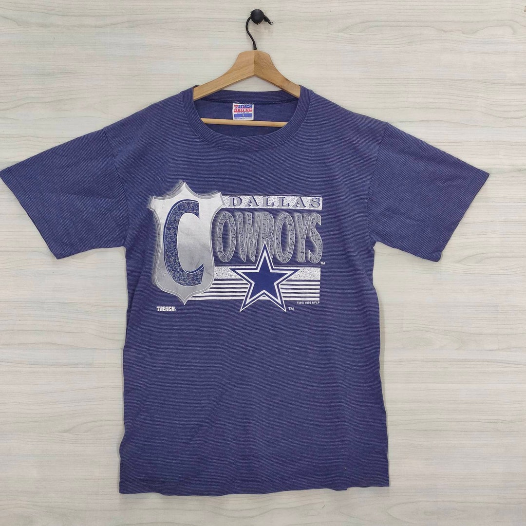 90s Dallas Cowboys Shirt , 1993 NFLP , Vintage Trench Ultra Tee , Made ...
