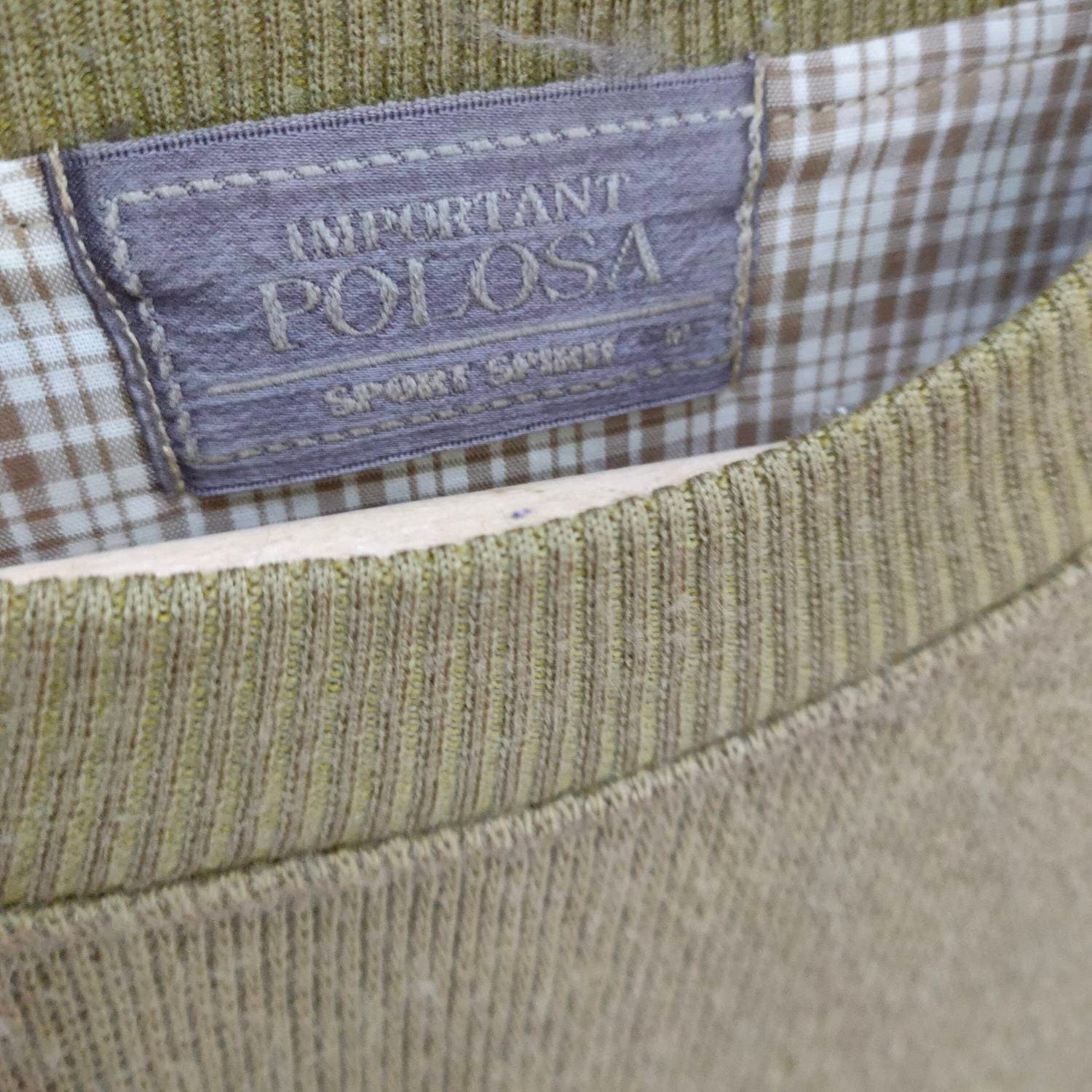 Polosa Sport Sweatshirt Vintage Polosa Crewneck Jumper Embroidery Size ...