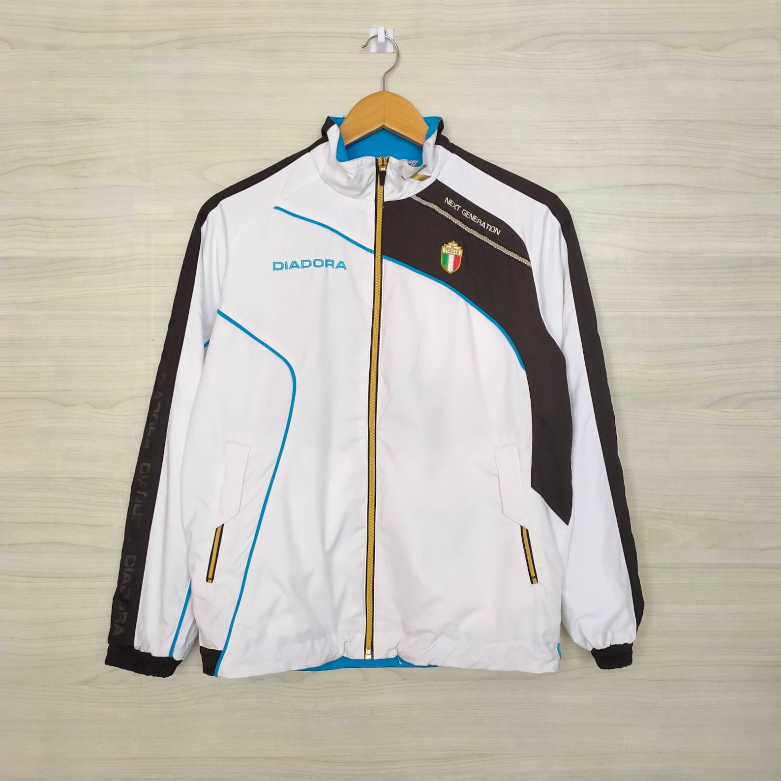 DIADORA Jacket Vintage 1990s Diadora Training Sportswear Colorblock ...