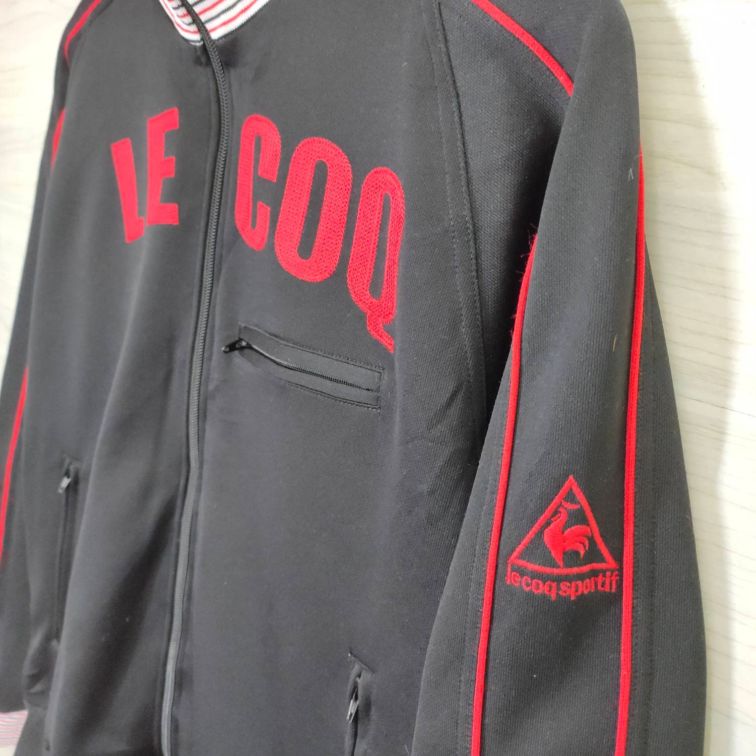 Le Coq Sportif Track Top Vintage Le Coq Training Jogger Le Coq - Etsy