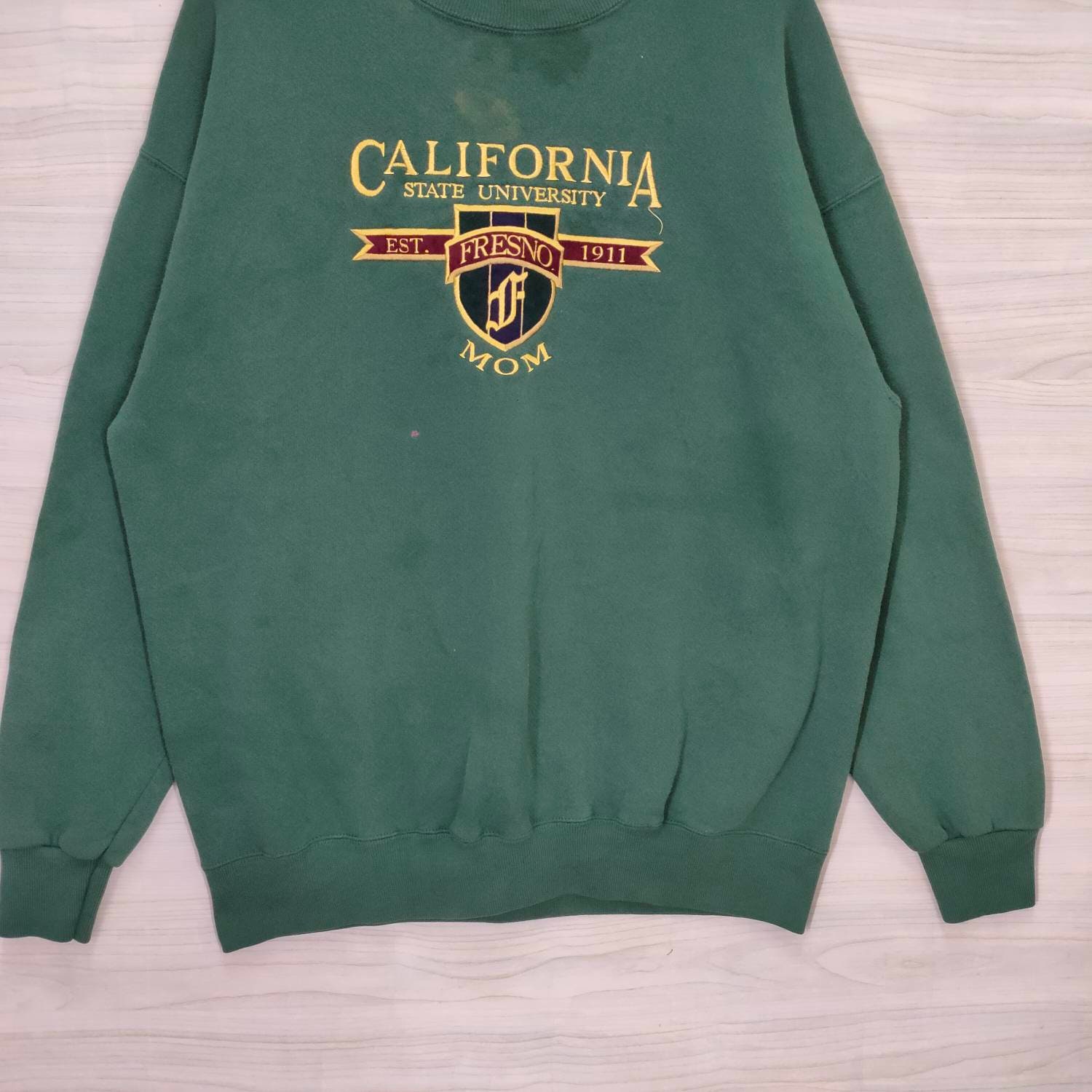 Vtg 90s California State University Fresno Sweatshirt Vintage Jansport ...