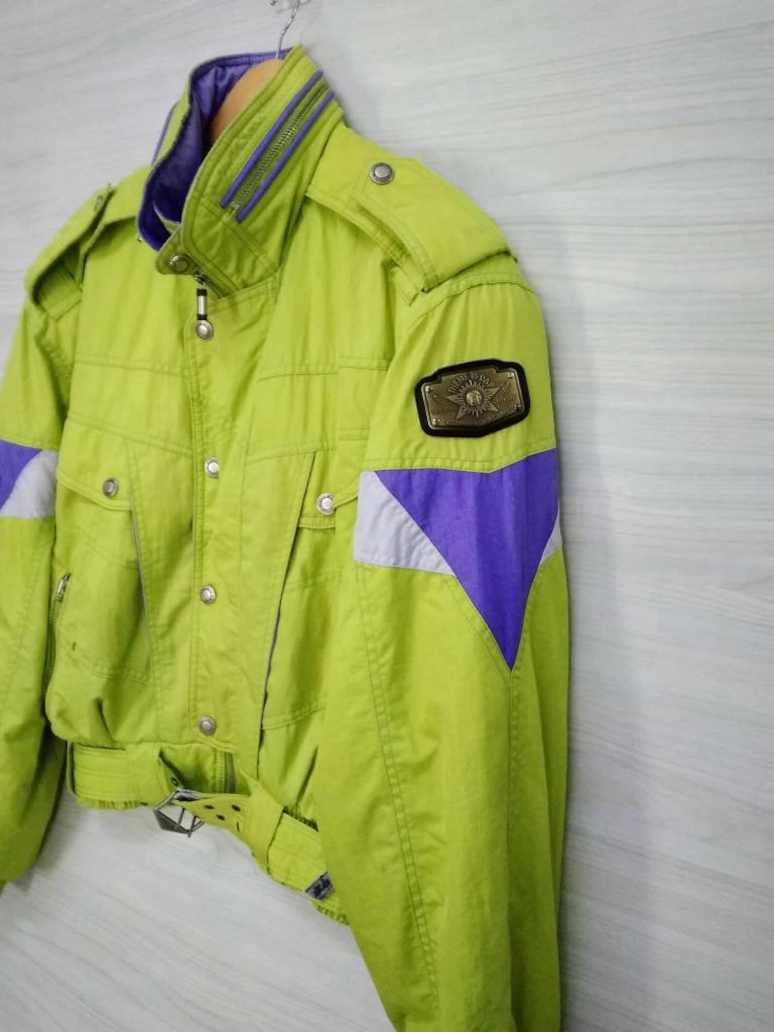 KILLY Ski Jacket Vintage 90s Killy by Asics Skiing Hoodie Over Coat ...