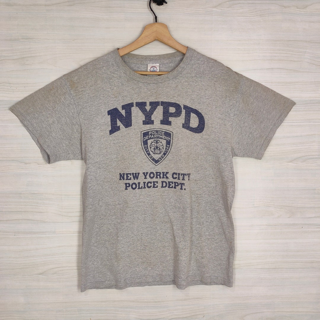90s New York City Police Department Tee Medium Vintage Delta Tshirt ...