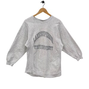 80s Michigan Lighthouses Sweatshirt Vintage Cape Cod Sweater Jumper ...