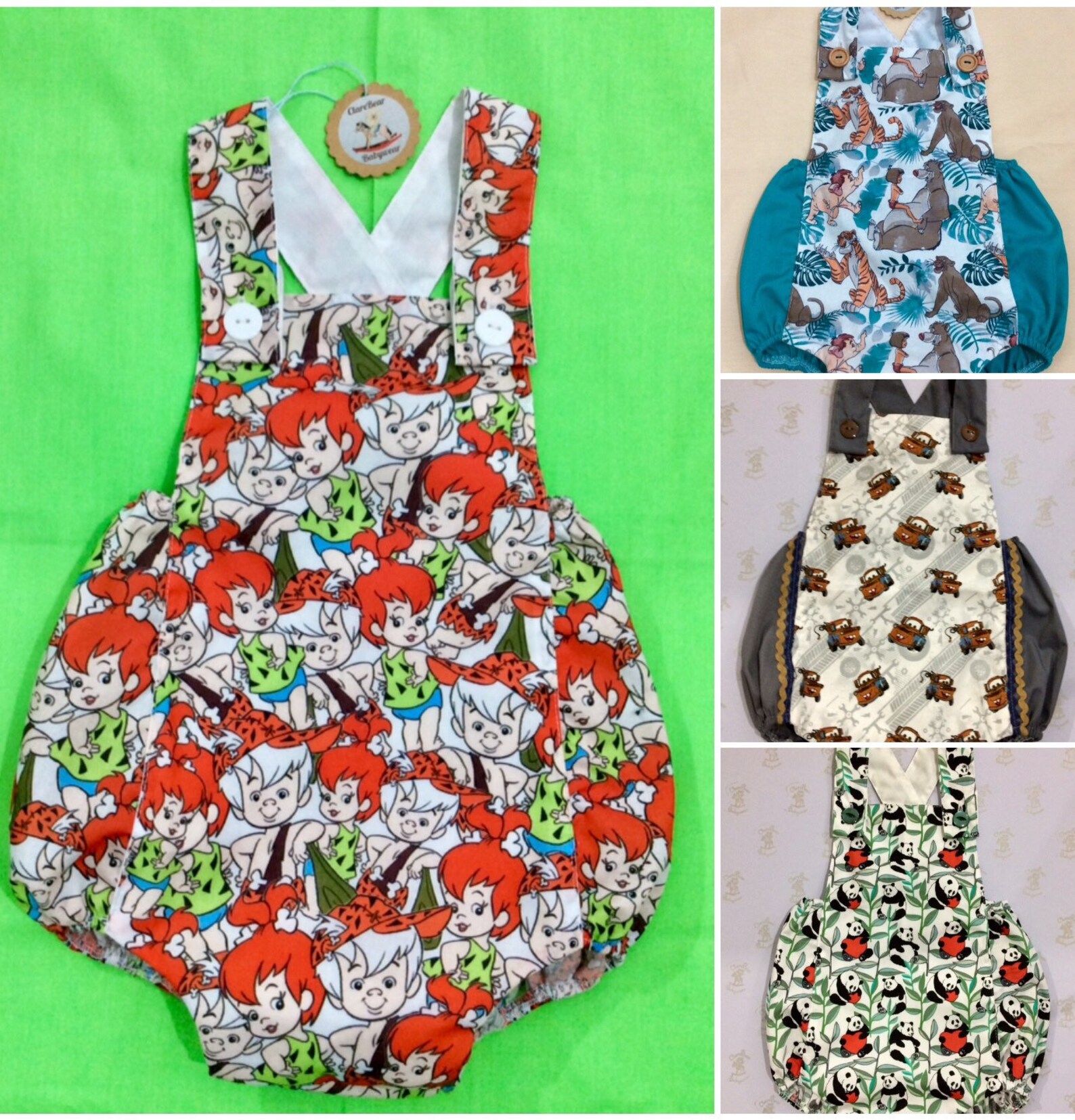 Noddy & Friends Baby Romper Birth to 3-4y New Custom Made - Etsy