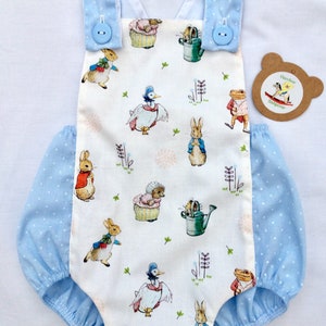 Peter Rabbit & Friends Baby Romper 0 to 3-4y New Vintage - Etsy
