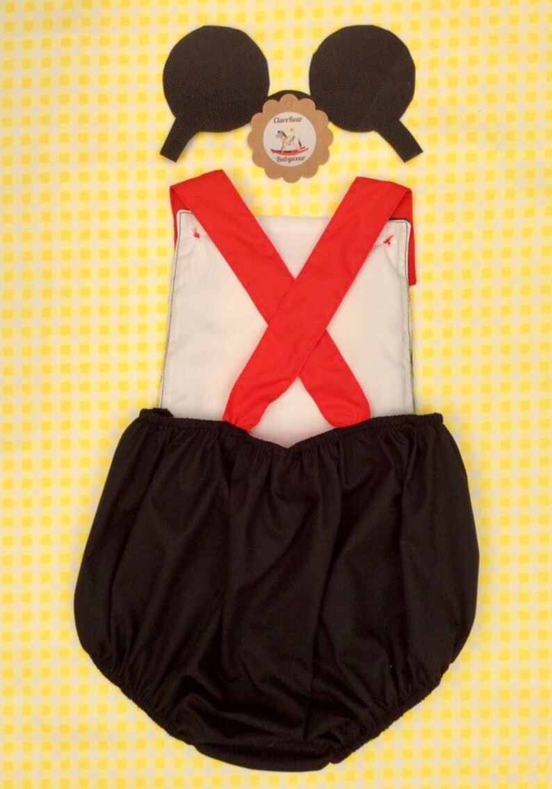 Mickey Mouse Romper 0-4 Years Baby Character Clothing Babies | Etsy UK