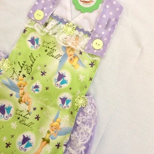 Tinker Bell Fairy Romper. Birth to 4yrs. New Fabric, Custom Made ...