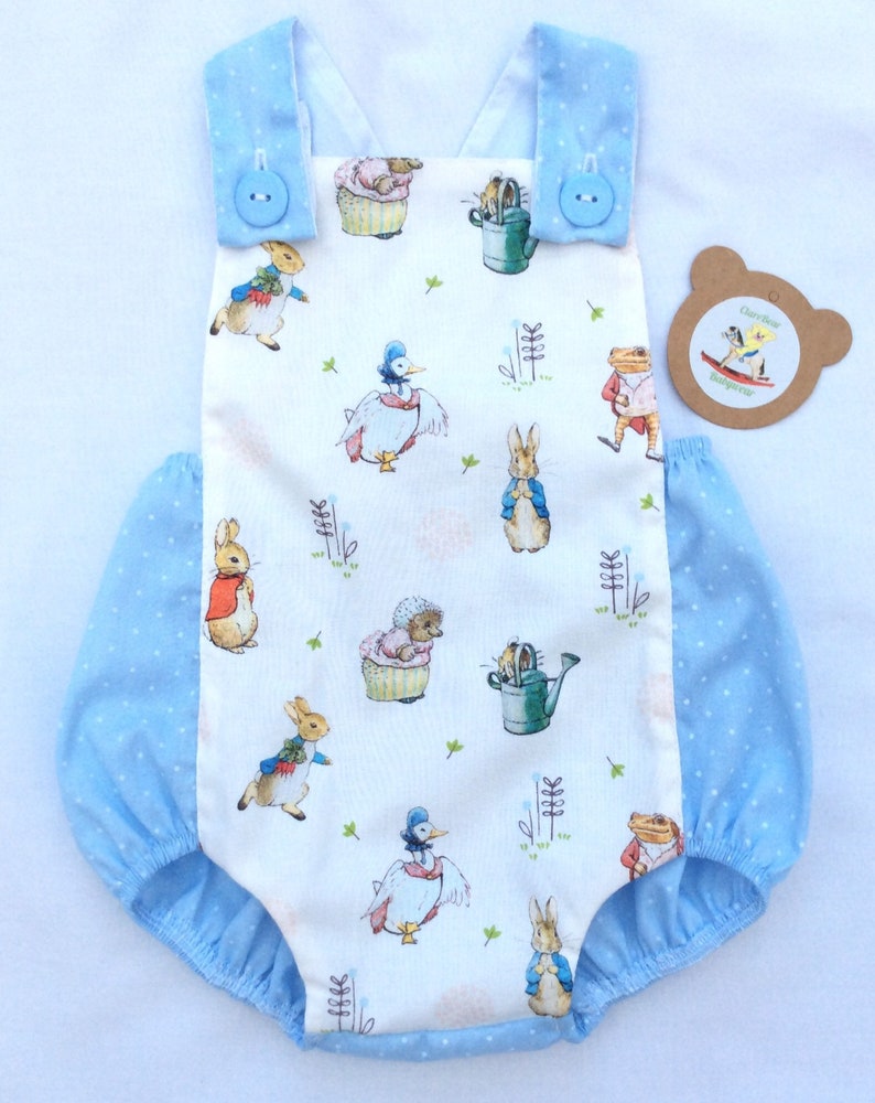 Peter Rabbit & Friends Baby Romper 0 to 3-4y New Vintage | Etsy
