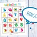 Addition Sums 1-20 Bingo Game - Etsy