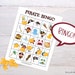Pirate Bingo Game for Parties; 30 Printable Game Boards; Cute Gift Idea ...