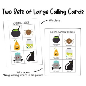 Halloween Bingo Spooky Card Game for Parties and Large Groups; 30 ...