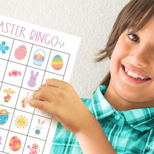 Easter Bingo Game for Kids Easter Party Fun for Large Groups 30 ...