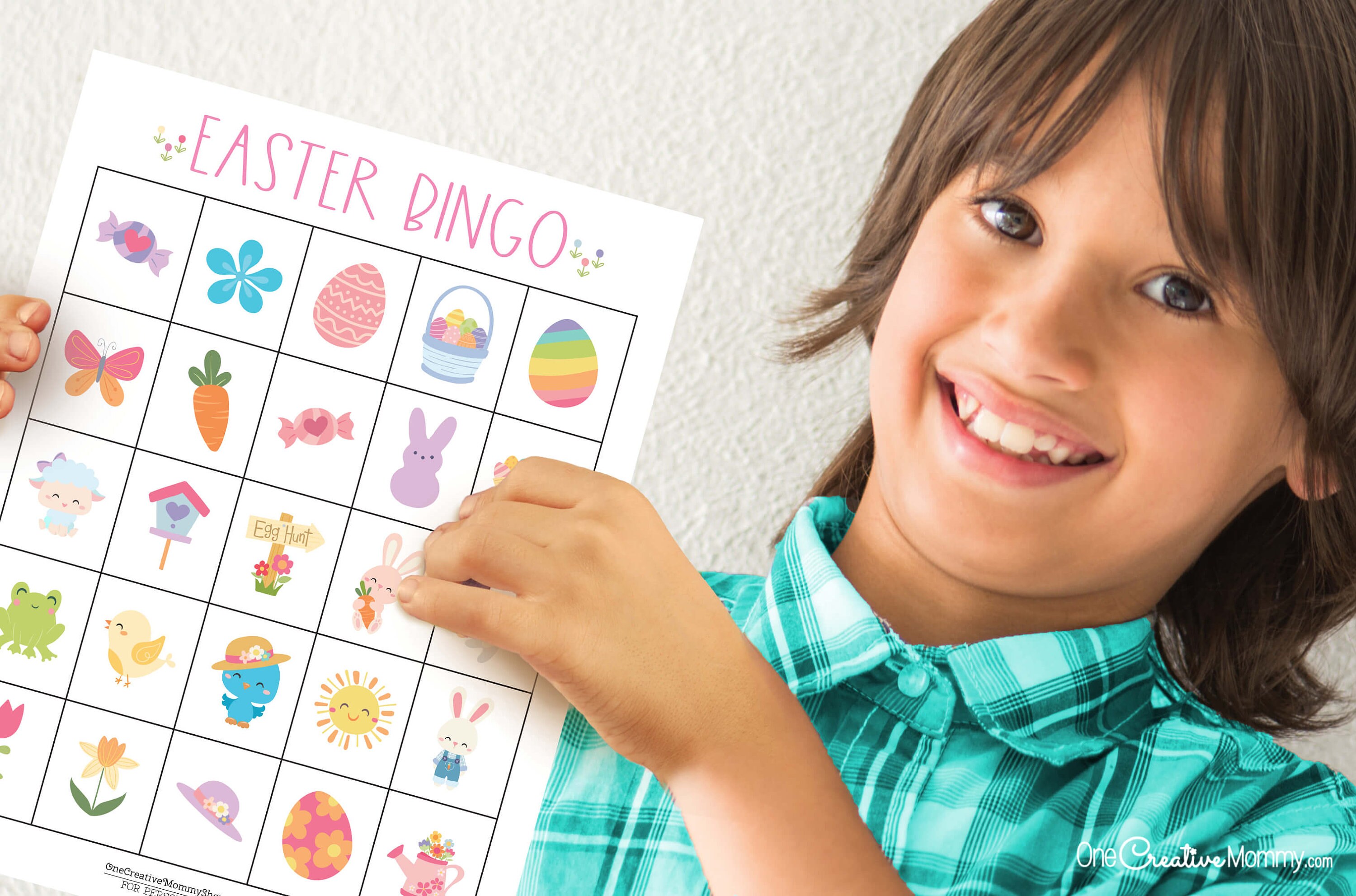 Easter Bingo Game for Kids Easter Party Fun for Large Groups 30 ...