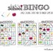 Back to School Bingo Game - Etsy