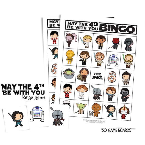 May the 4th Be With You Svg - Etsy