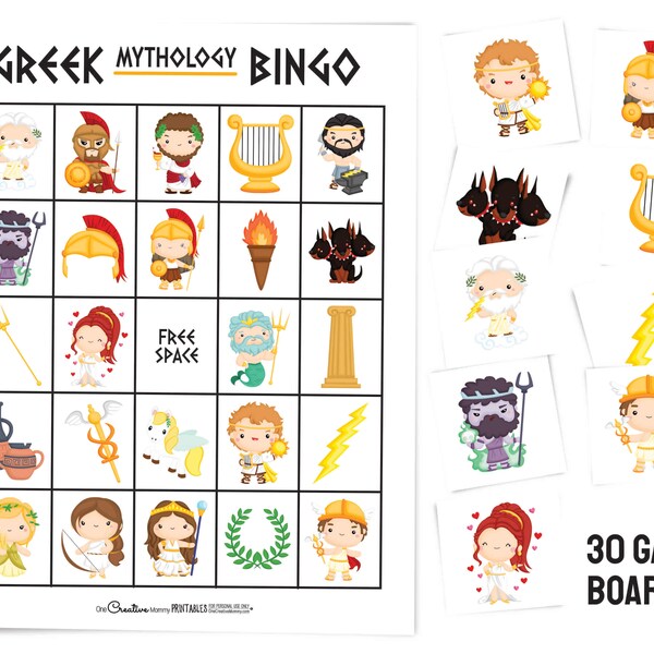 Greek Mythology - Etsy