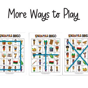 Kwanzaa Bingo Card Game for Parties and Family Gatherings; 30 Printable ...
