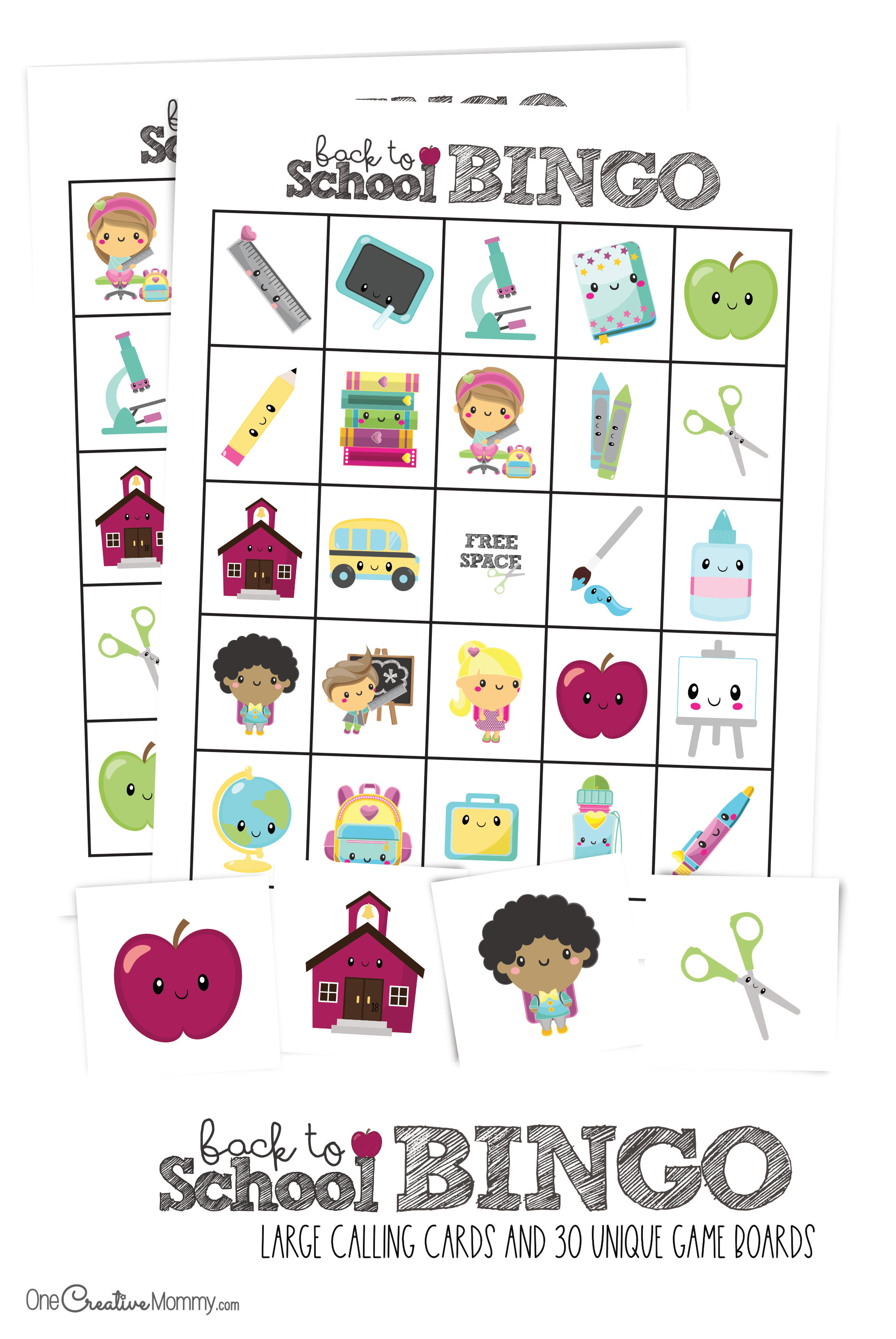 Back to School Bingo Game - Etsy