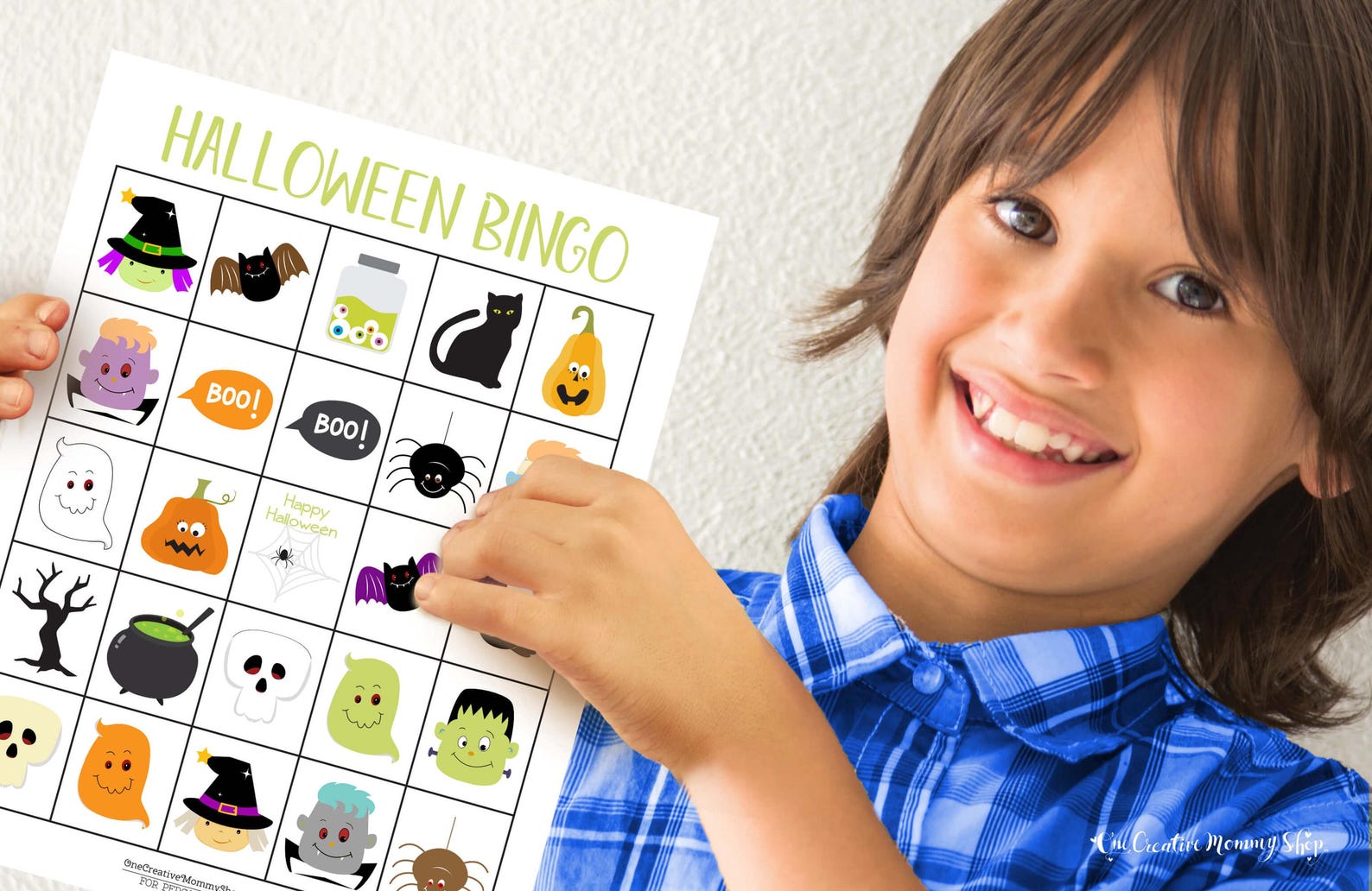 Halloween Bingo Spooky Card Game for Parties and Large Groups, 60 ...
