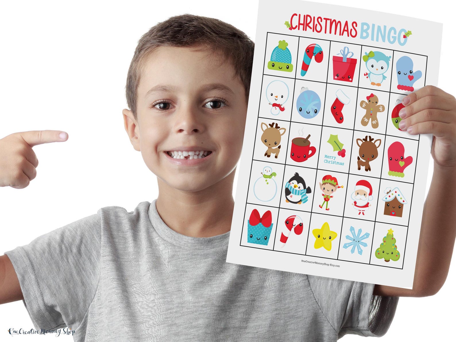 Christmas Bingo Game for Parties and Large Groups; 30 Printable Game ...