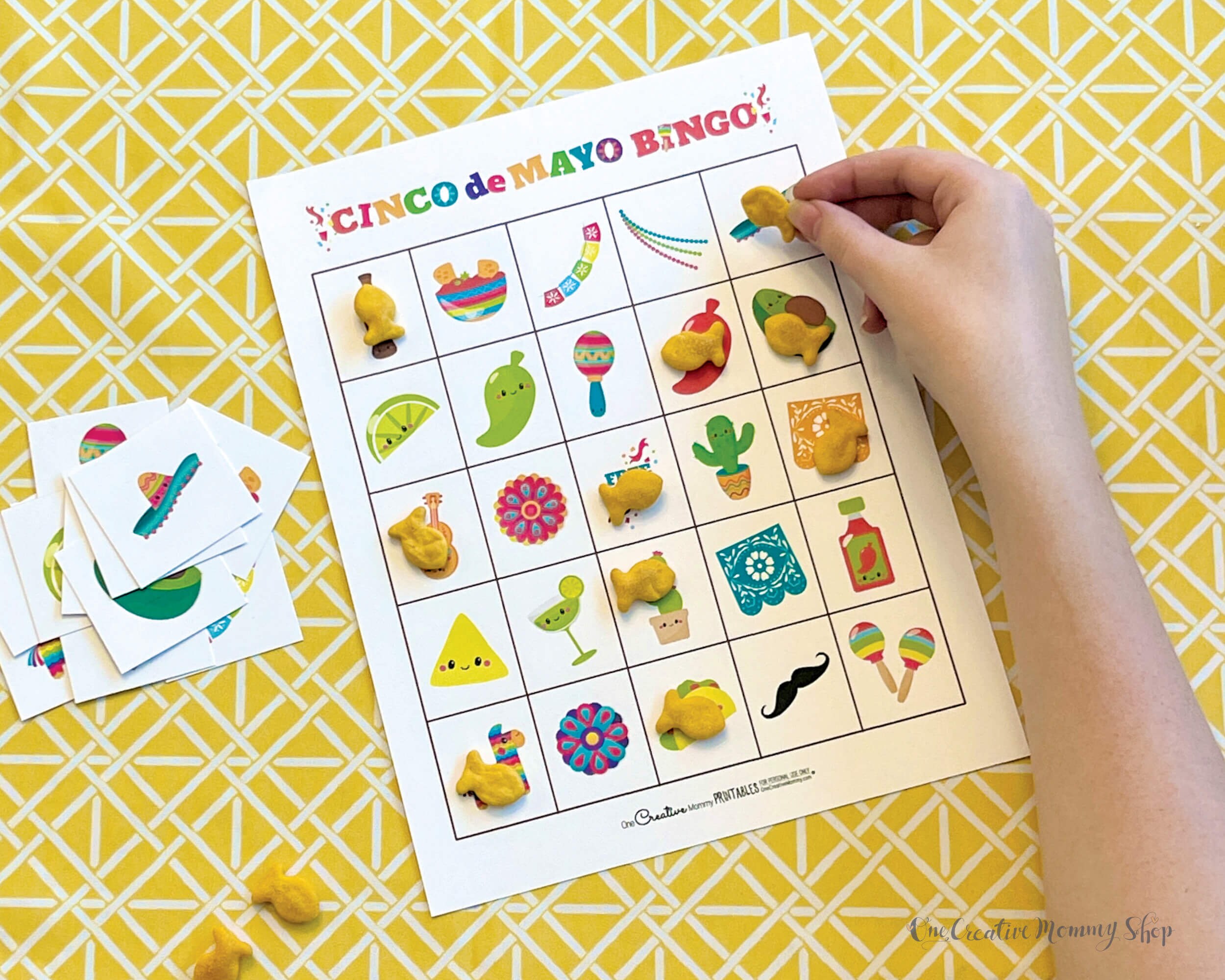 Cinco De Mayo Bingo Cards; 30 Printable Game Boards; Mexican Fiesta Fun ...