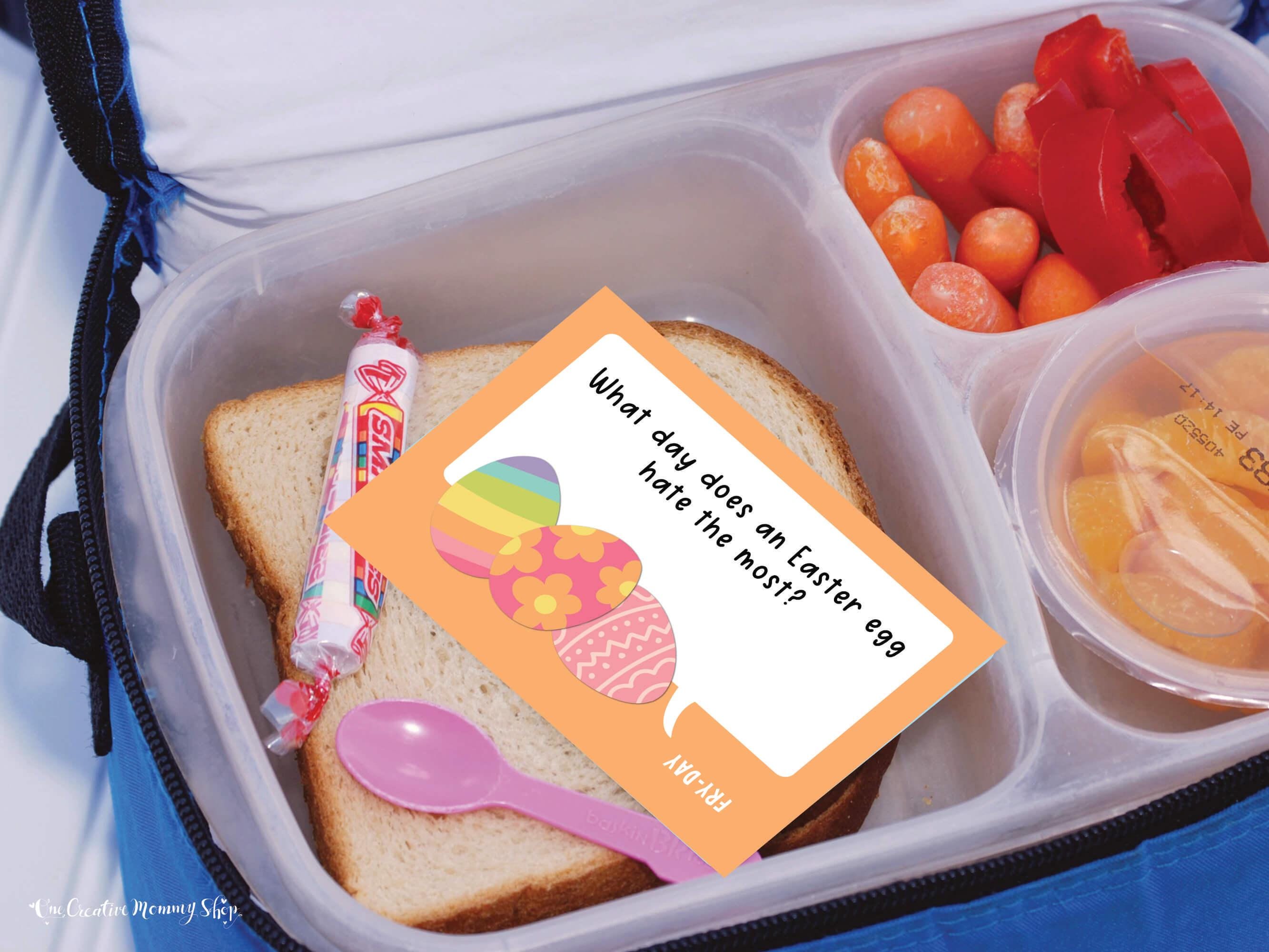 Easter Lunchbox Jokes for Kids; Easter Basket Stuffers; Spring ...