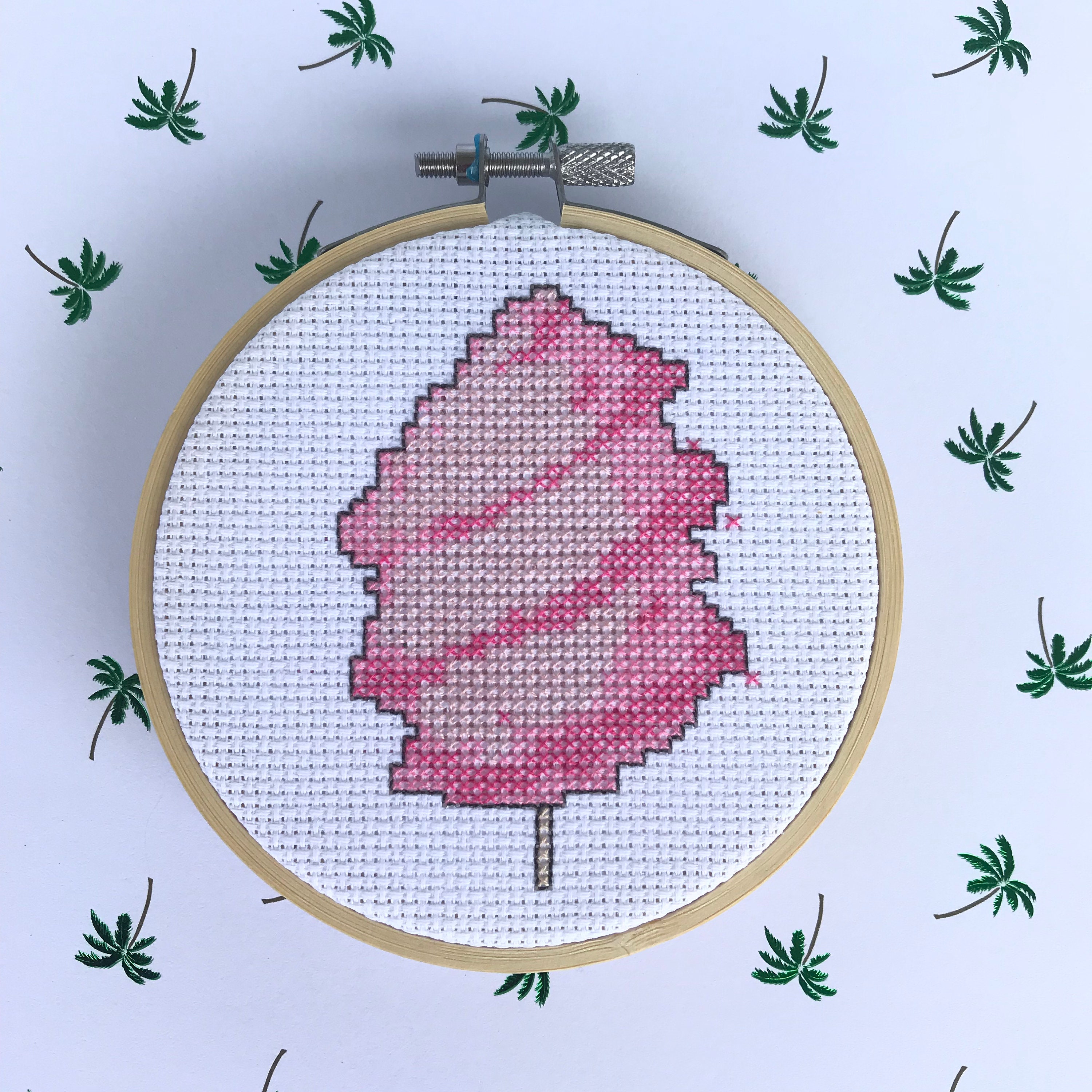 PDF Instant Download Cross Stitch Pattern cotton Candy in Pink - Etsy