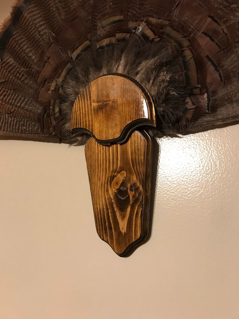 Handmade Classic Turkey Mount Plaque - Etsy
