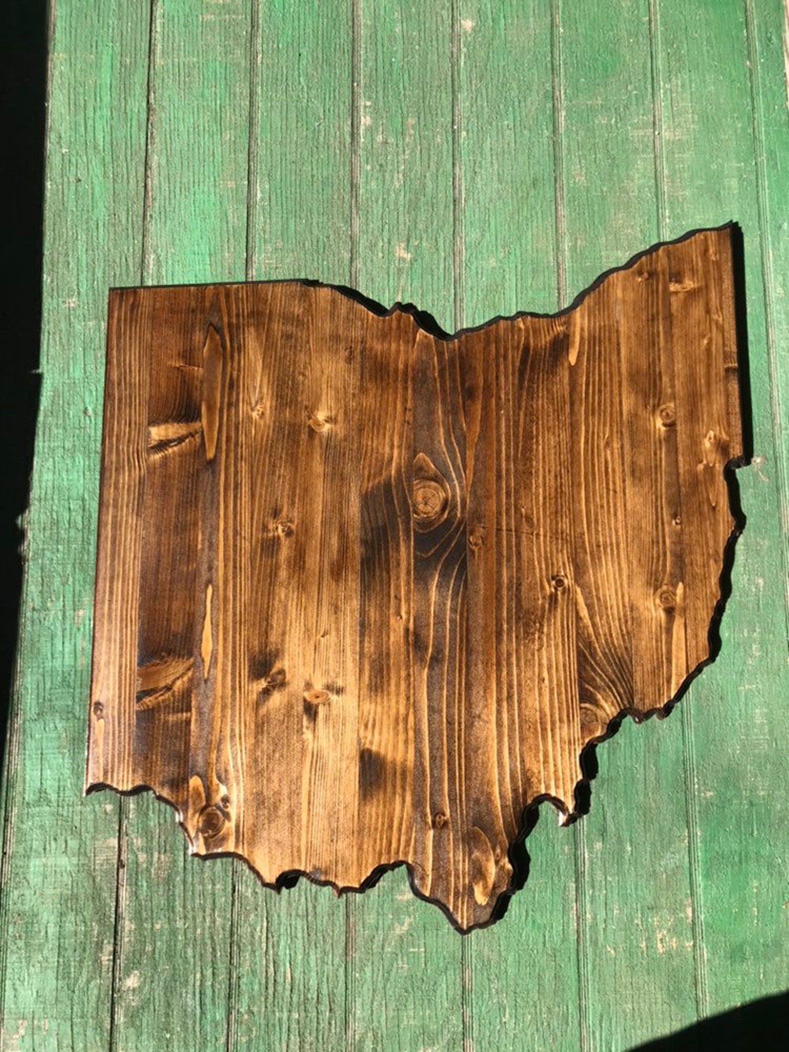 State Shaped Shoulder Mount Plaque - Etsy