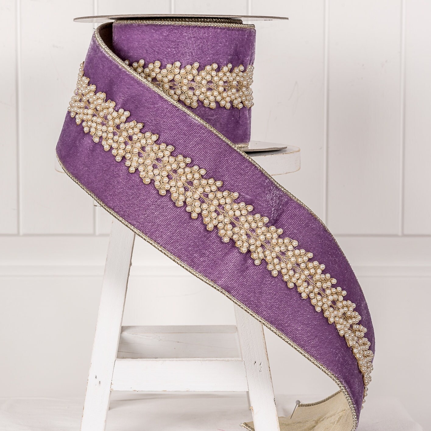 Farrisilk Royal Pearl Vine 4 Ribbon - Etsy