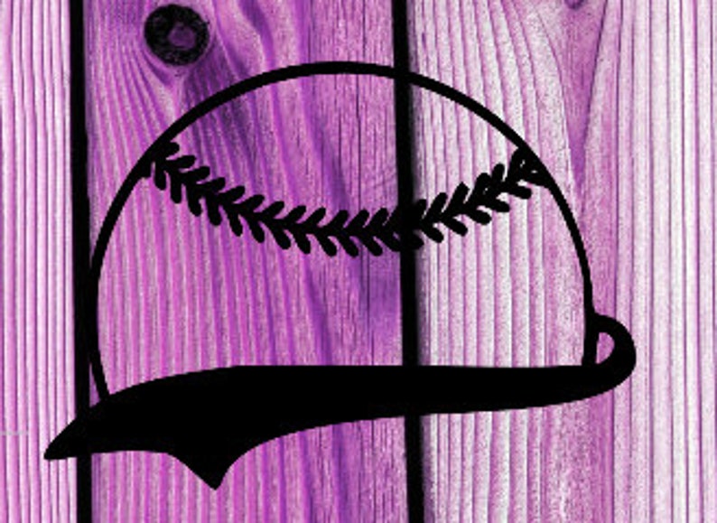 Baseball/softball SVG for Window Decals Spirit Wear - Etsy