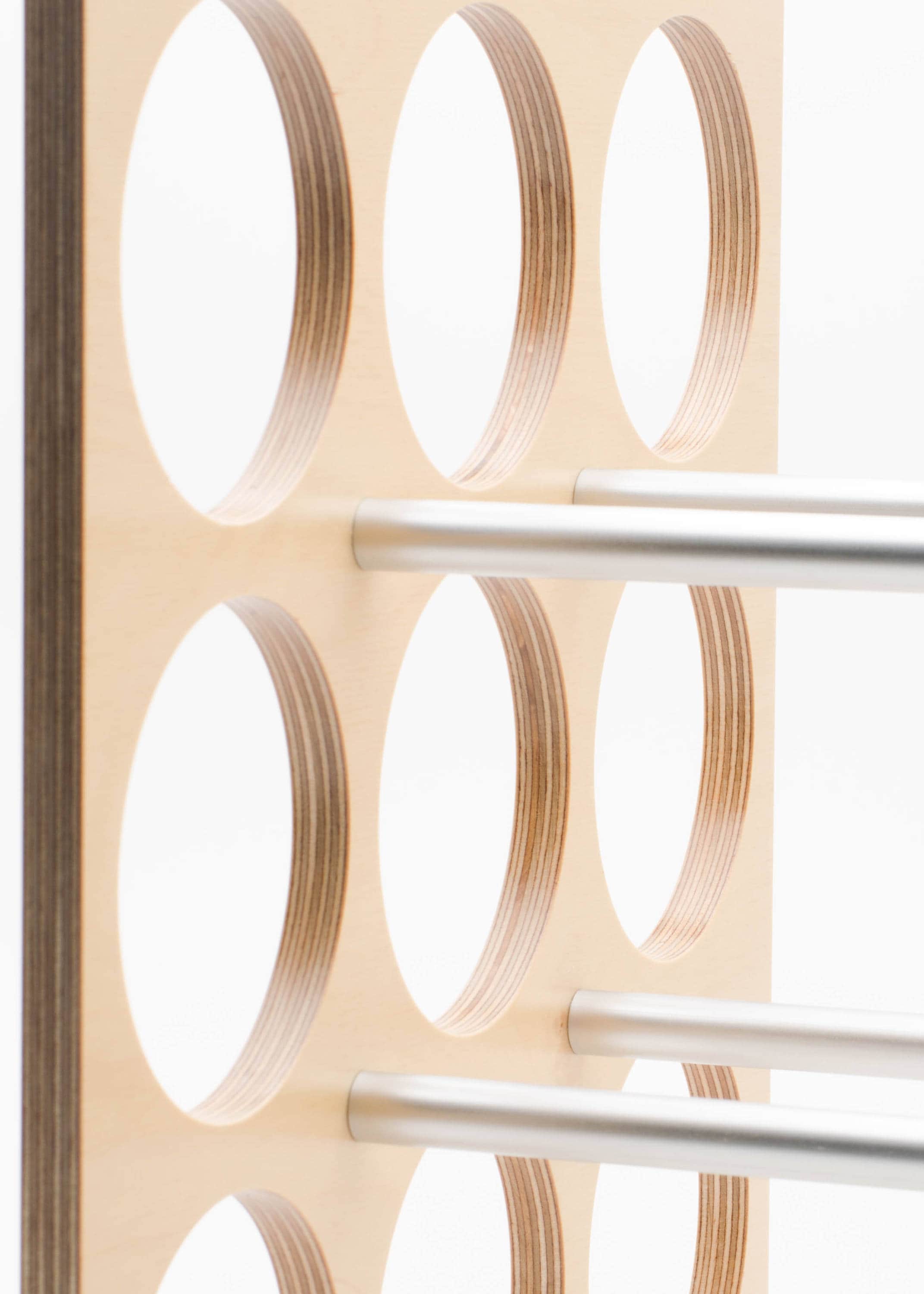 Modern/contemporary Square Tabletop Wine Rack/wine Storage - Etsy