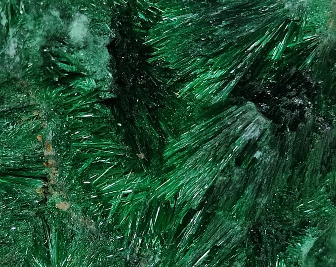 Malachite Natural Green Acicular Specimen Greek Minerals - Etsy